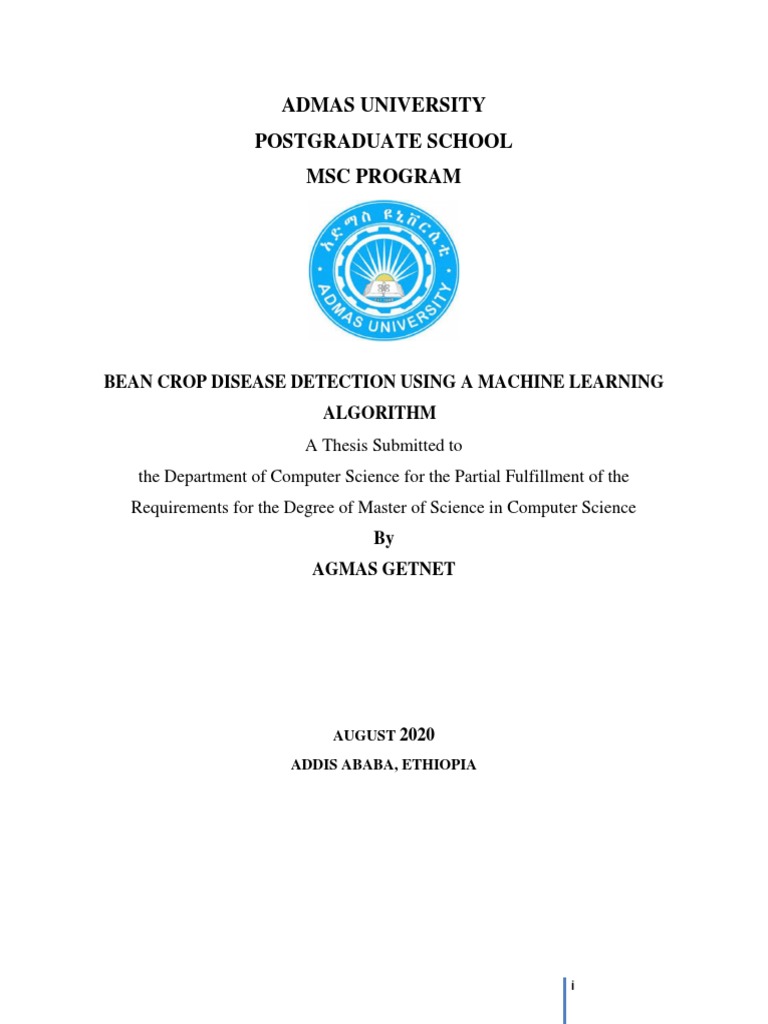 Agmas Getenet | PDF | Image Segmentation | Cluster Analysis
