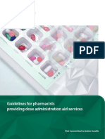 Instructions For Pharmacists: Dose Administration Aid (DAA) Service ...