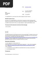 Spouse Visa Cover Letter Sample Uk | PDF | Travel Visa | Human Migration