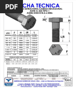 Ficha Tecnica Perno Estructural Astm A 325 Tipo 1 | PDF | Tornillo | Conocimiento procedimental