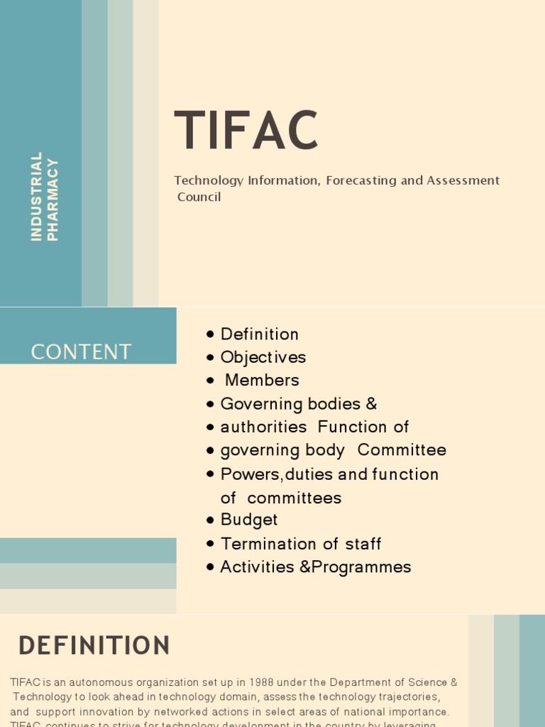 TIFAC | Download Free PDF | Banks | Budget