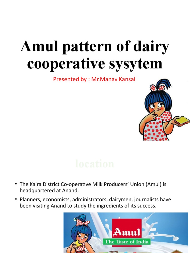 Amul Cooperative Business Model | PDF | Cooperative | Dairy