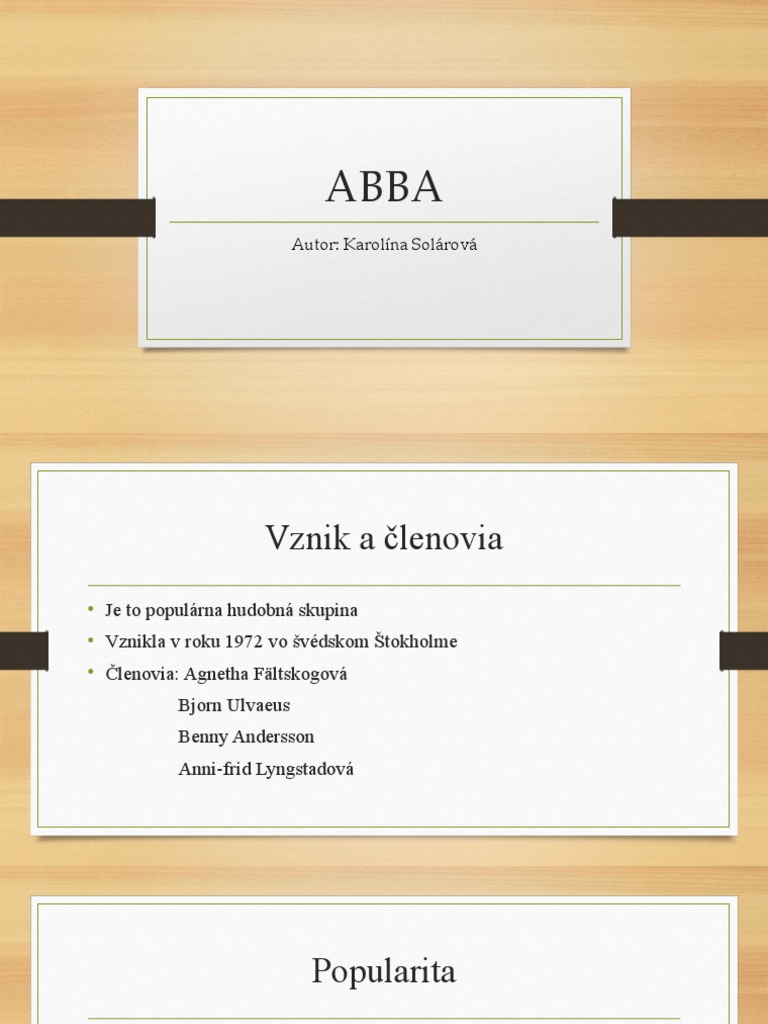 Abba | PDF