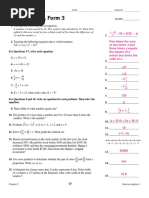 KUTA Software Answer Key | PDF | Equations | Mathematical Concepts