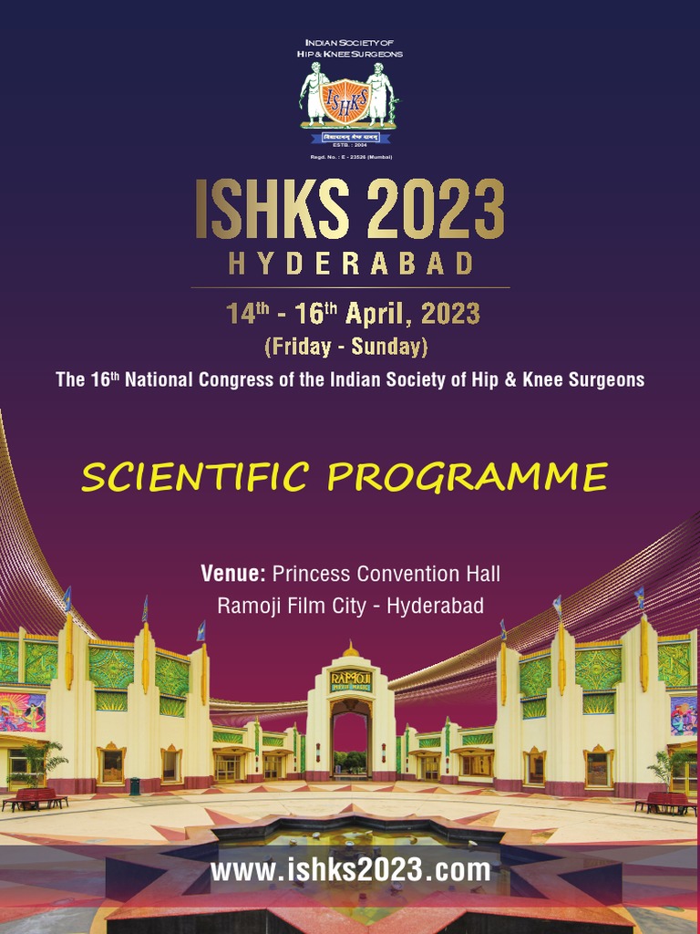 ISHKS 2023 - Proposed Scientific Programme | PDF | Surgery | Surgical Specialties