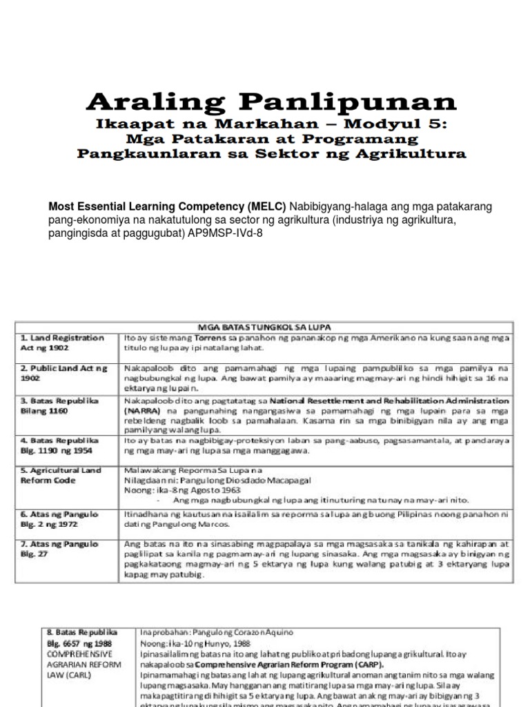 Fourth Quarter Ap9 Week 5 Module and Activity | PDF