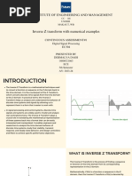 Inverse Z-Transforms | PDF | Convolution | Complex Analysis
