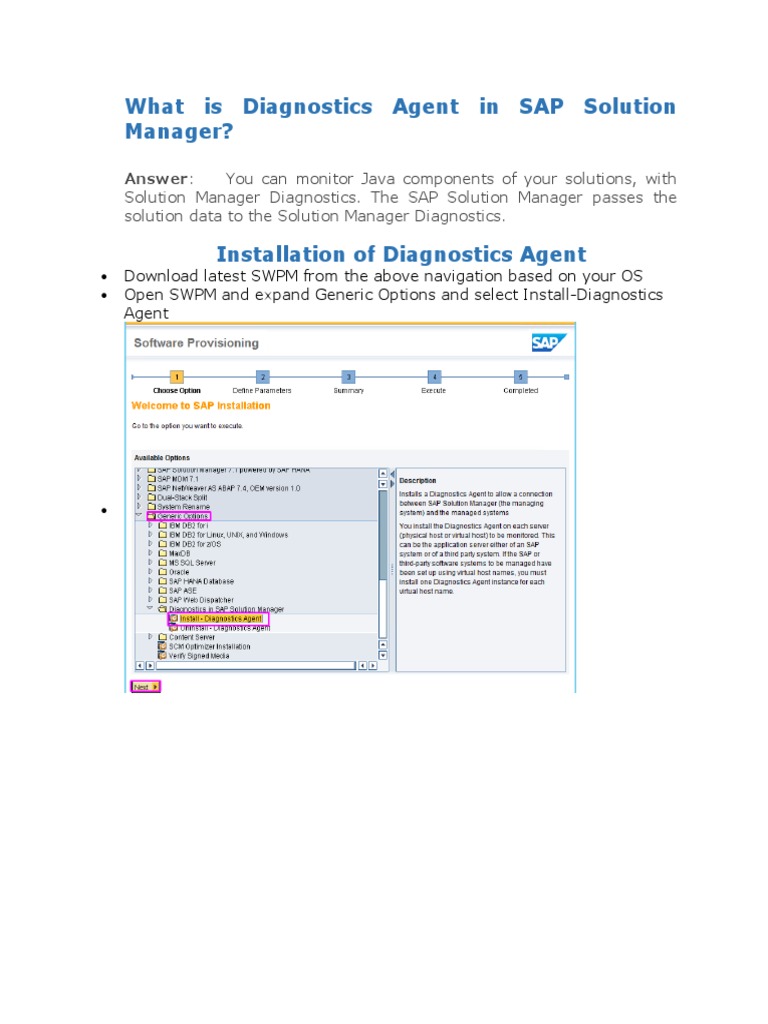 Installation of Diagnostics Agent | PDF | Computers
