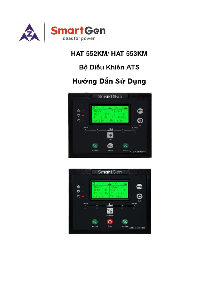 HDSD HAT552 - HAT553 (Ver 1.8) | PDF