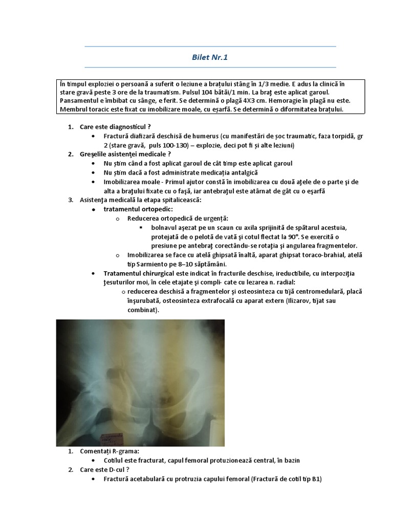 Cazuri-Clinice-Exmen CHIRURGIE | PDF