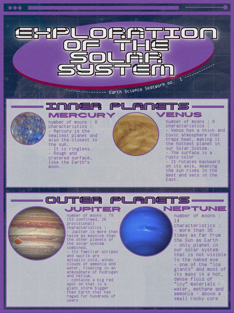 Exploration of The Solar System 1 | Download Free PDF | Solar System ...