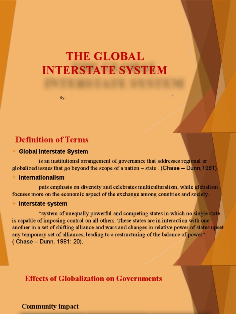 The Global Interstate System | PDF | Globalization | International ... The Global Interstate System | PDF | Globalization | International ...