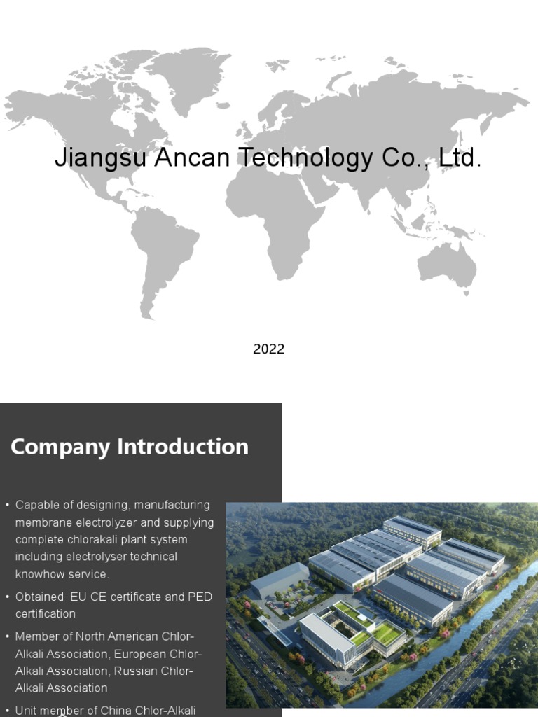 Ancan's Advanced Membrane Electrolyzers | PDF | Anode | Electrode