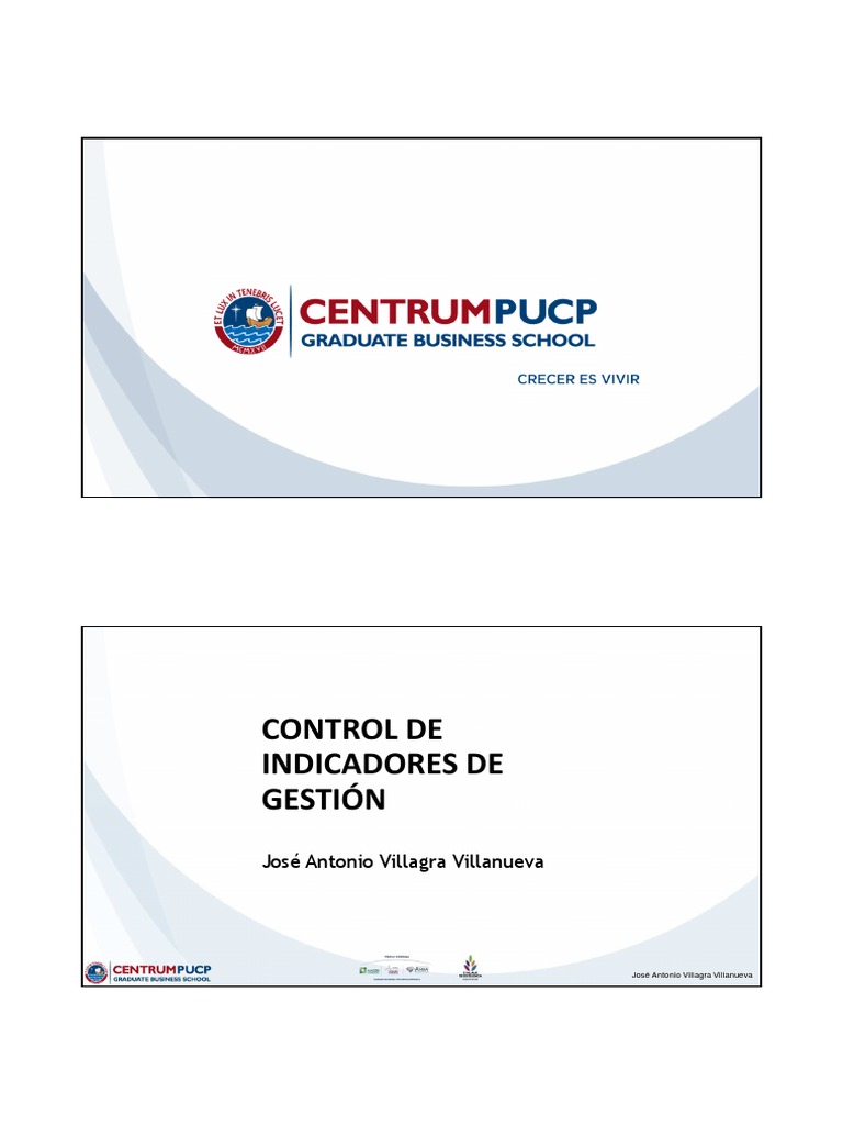 Control de Indicadores de Gestión | PDF