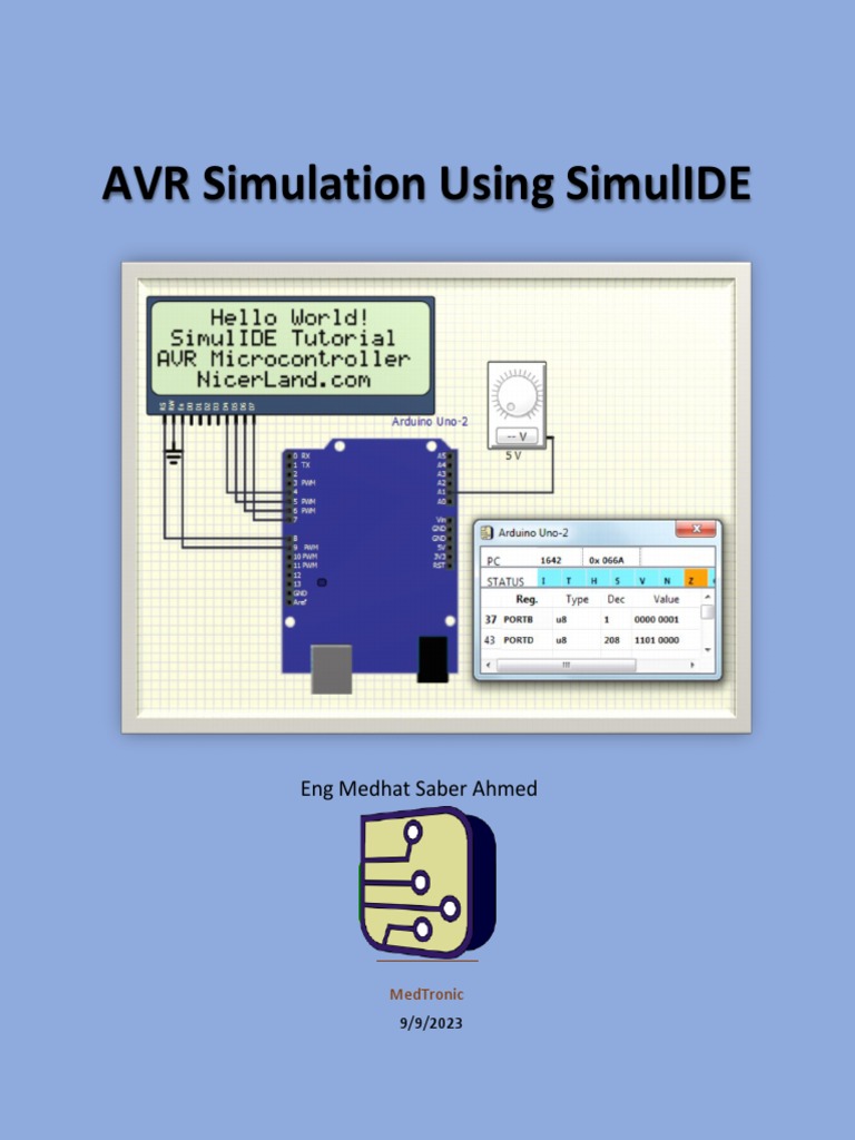 Avr Simulation Using Simulid Pdf Computing System Software