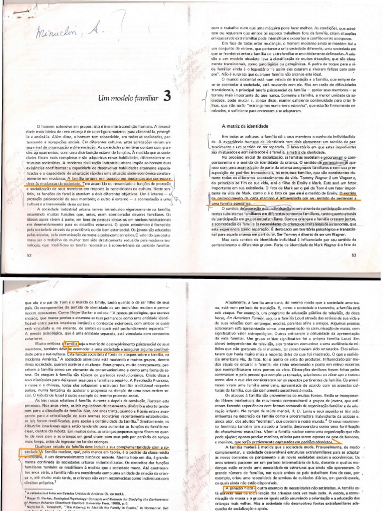 Minuchin, S-Cap-3 - Um Modelo Familiar-Compressed-1 | PDF