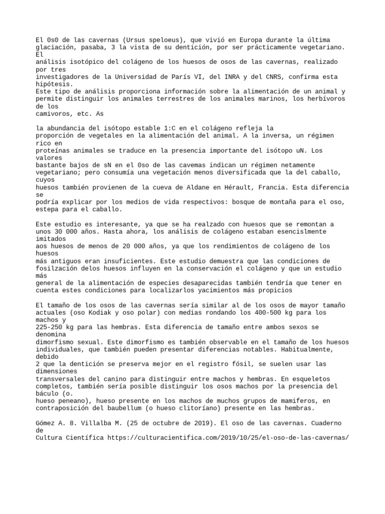 Texto 007.PNG | PDF | Osos