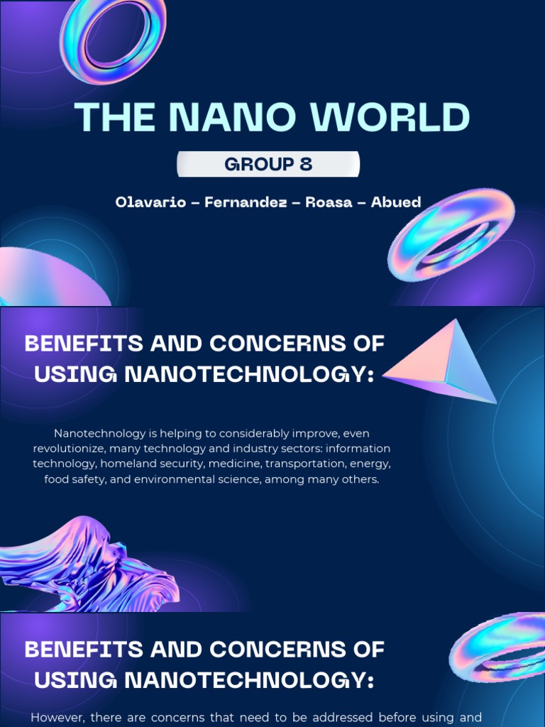 The Nano World | PDF | Nanotechnology | Nanoparticle