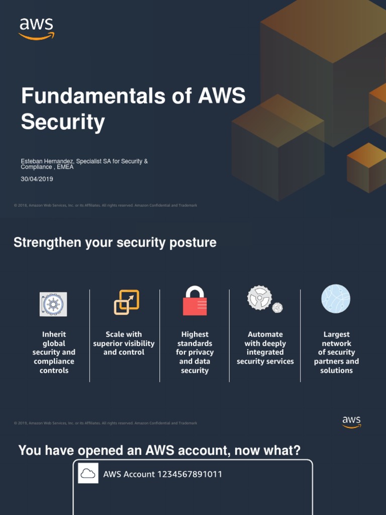 Fundamentals of Aws Security 1156248642 190430082401 | PDF | Amazon Web Services | Computer Network