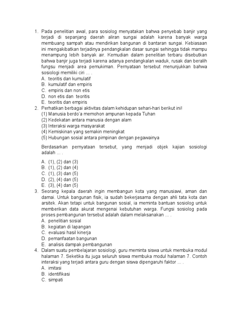 Lat Soal | PDF