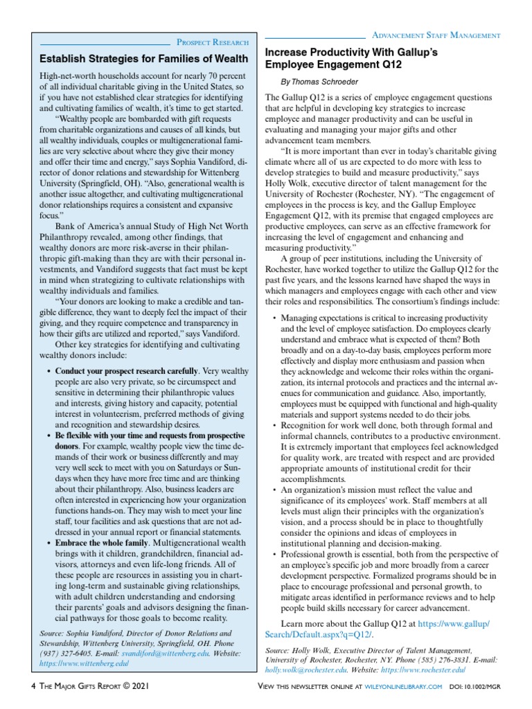 Increase Productivity | PDF