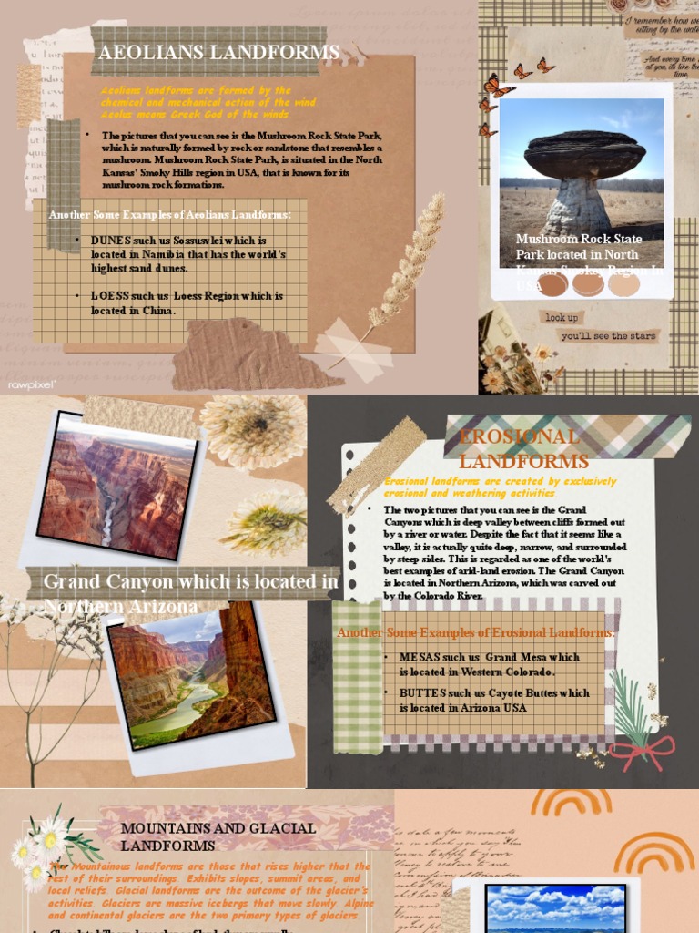 Science Landforms | PDF