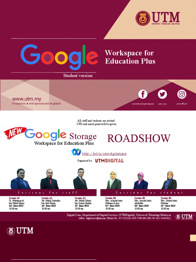 Google Workspace Education Plus - Student | PDF | Gmail | Application Layer Protocols