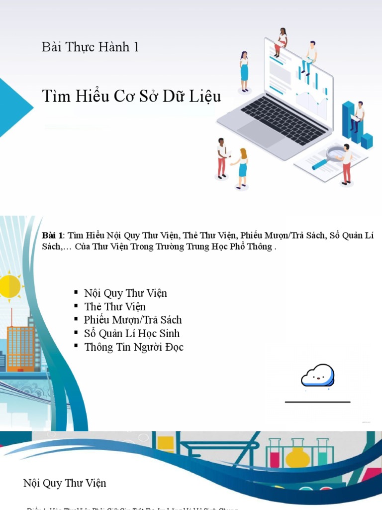 Bai Tap Va Thuc Hanh 1 Tim Hieu He Co So Du Lieu | PDF