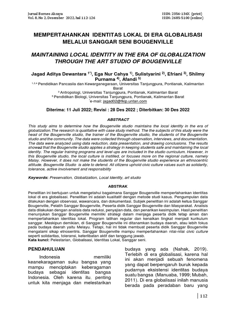 240-Article Text-1668-2-10-20230228 | PDF | Indonesia