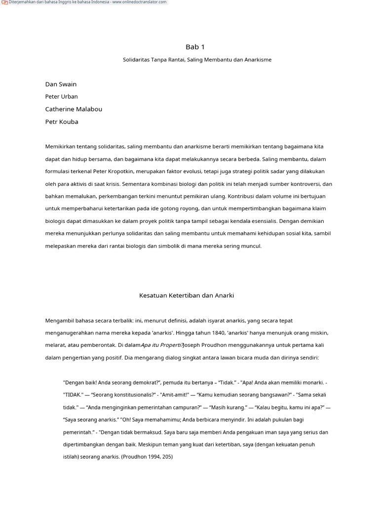 Unchaining Solidarity Mutual Aid and Ana - En.id | PDF