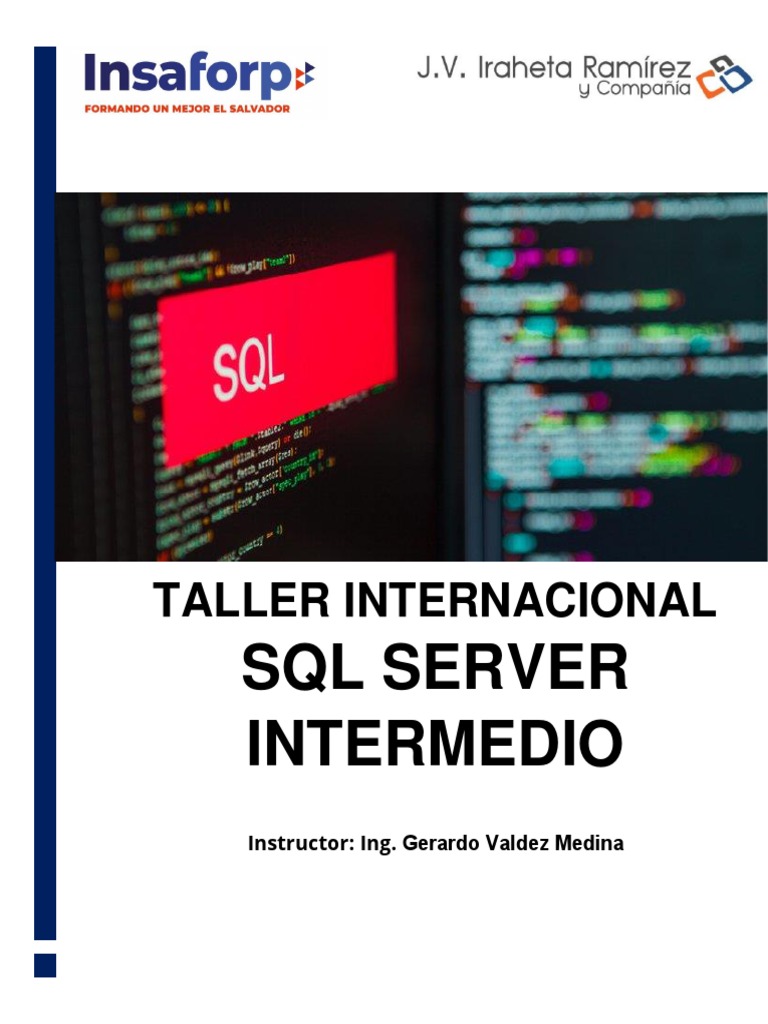 SQL Server Intermedio | Descargar gratis PDF | SQL | Programación de ...