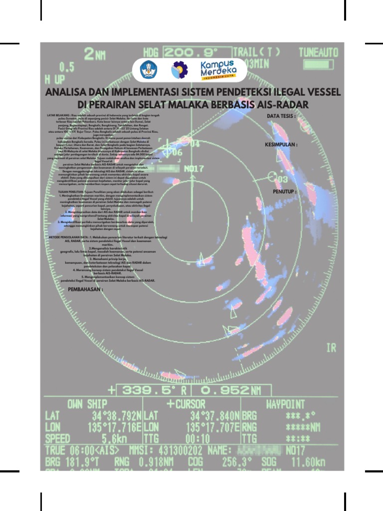 Analisa Dan Implementasi Sistem Pendeteksi Ilegal Vessel Di Perairan Selat Malaka Berbasis Ais ...