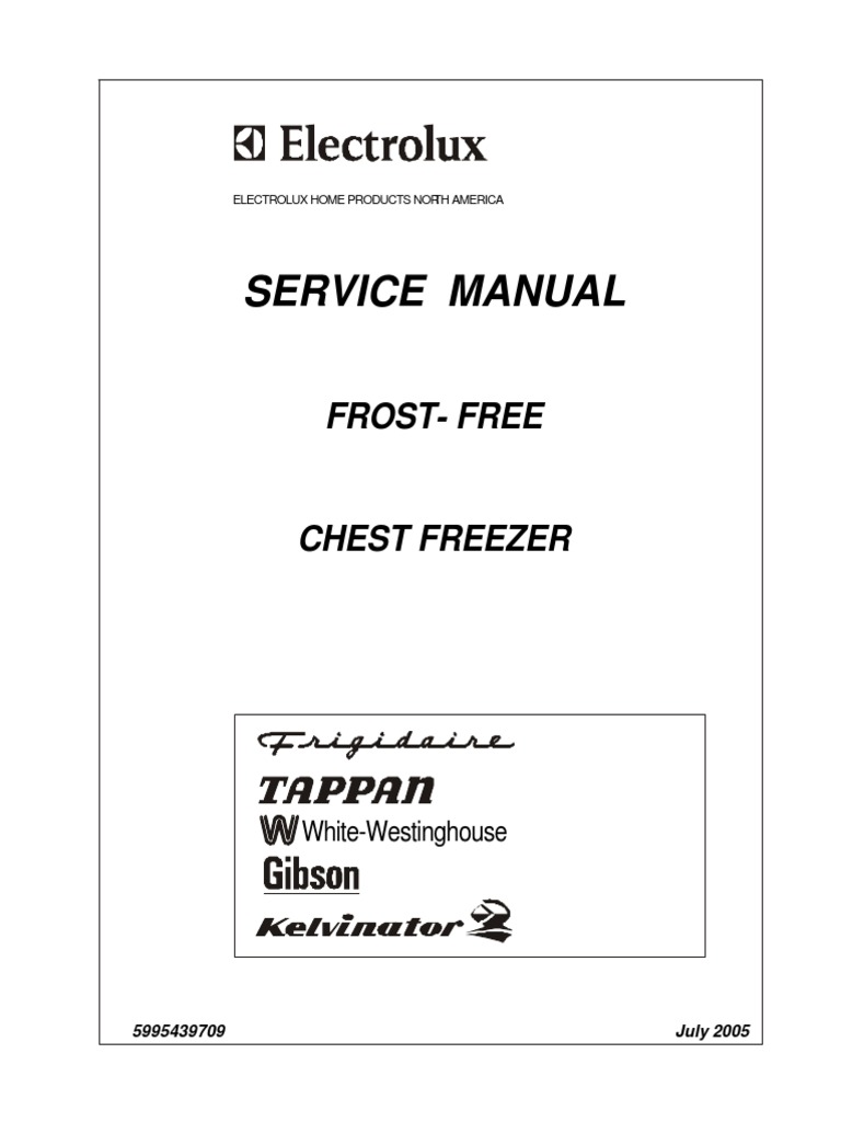 Frost Free-Freezers | PDF | Refrigerator | Ac Power Plugs And Sockets