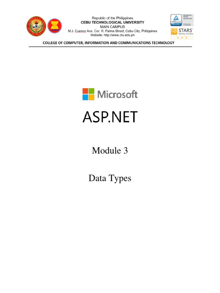 Module 37565 Pdf Variable Computer Science C Sharp Programming Language
