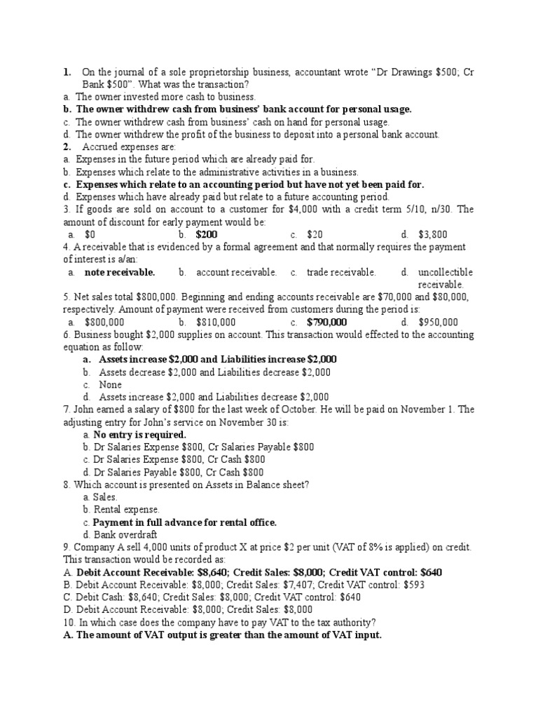 TN Cô Cho Thêm | Download Free PDF | Debits And Credits | Value Added Tax