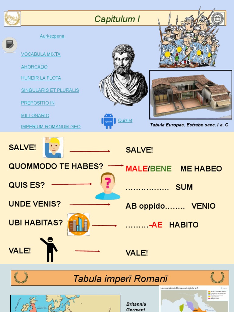 Capitulum I | PDF