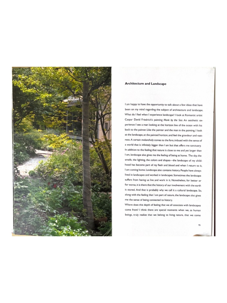 Architecture and Landscape | PDF