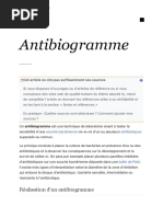 Antibiogramme | PDF | Maladies et troubles | Produits de la biotechnologie