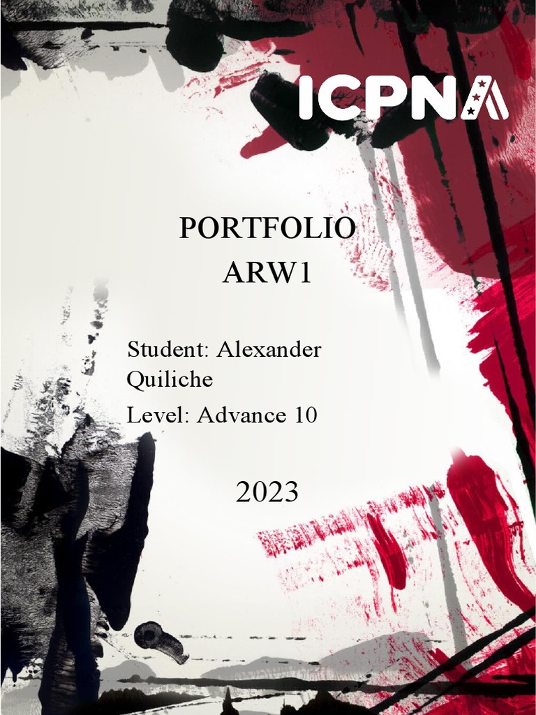 Portfolio Advance 10 - Alexander Quiliche | PDF