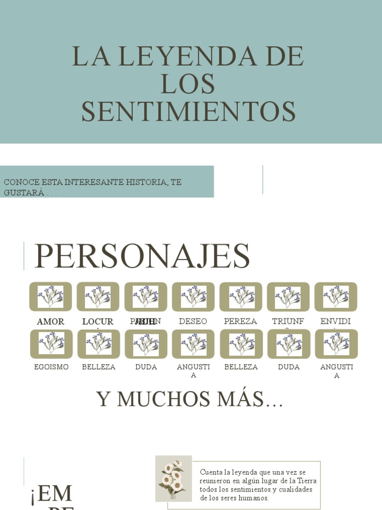 La Leyenda de Los Sentimientos | PDF