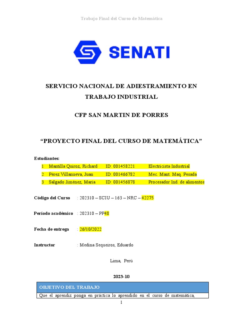 Proyecto - Parte 3 | PDF