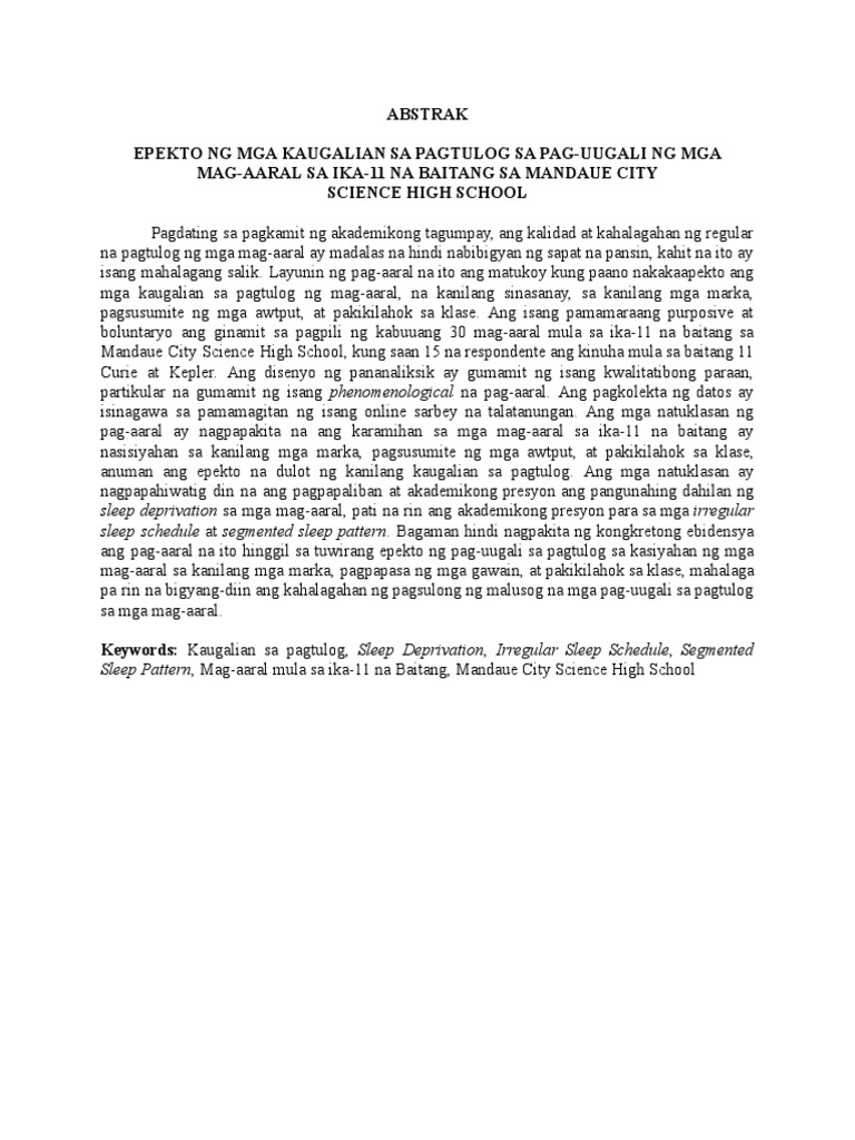 Somosot Filipino Abstract | PDF