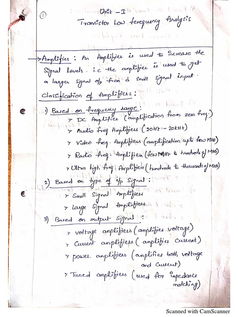 AC Unit 1 Notes | PDF