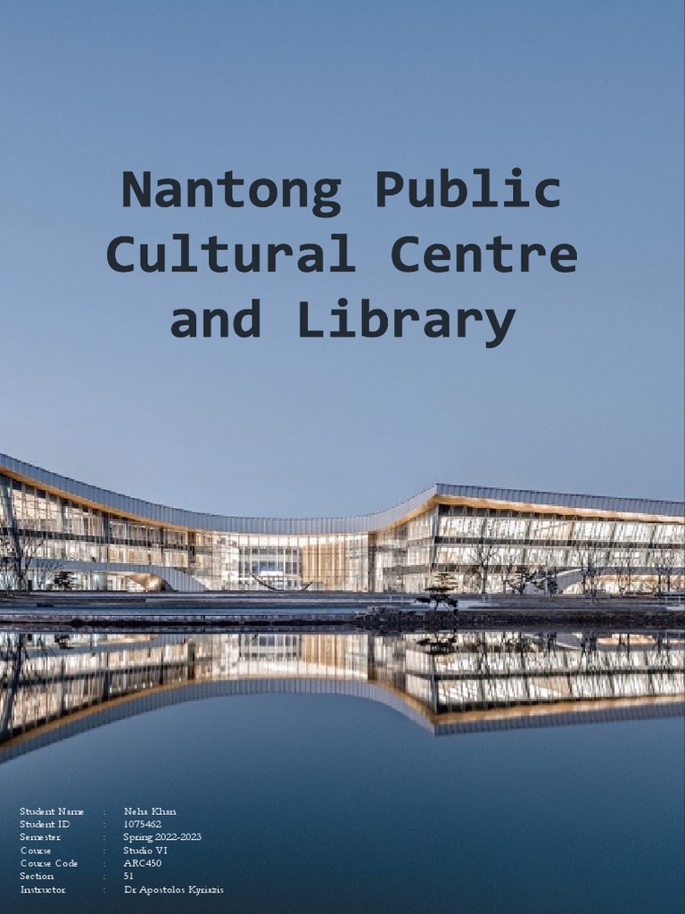 Neha Khan - 1075462 - Library Case Study | PDF | Libraries | Glasses