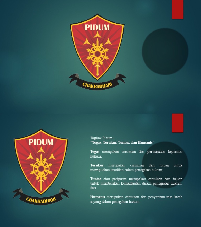 Tagline Pidum: Tegas dan Humanis | PDF