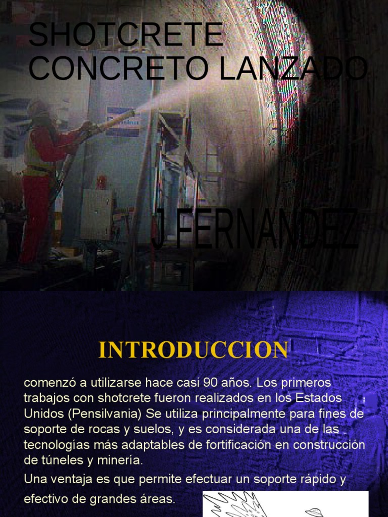 Shotcrete Via Humeda | PDF