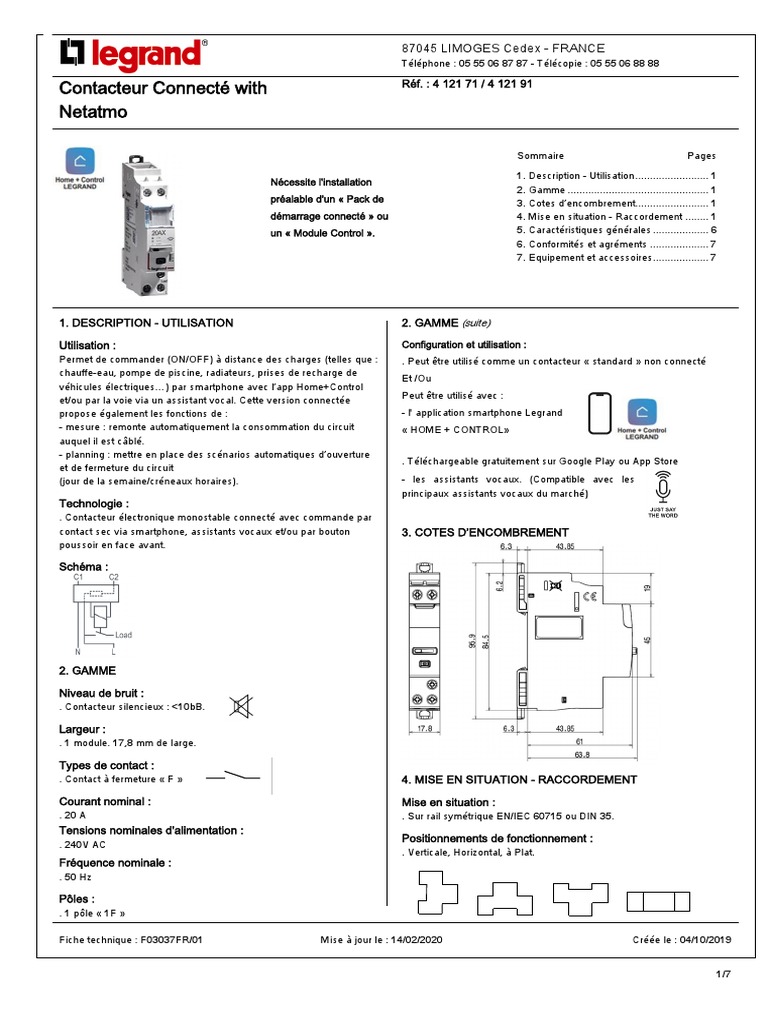 Legrand Connecte 2 | PDF