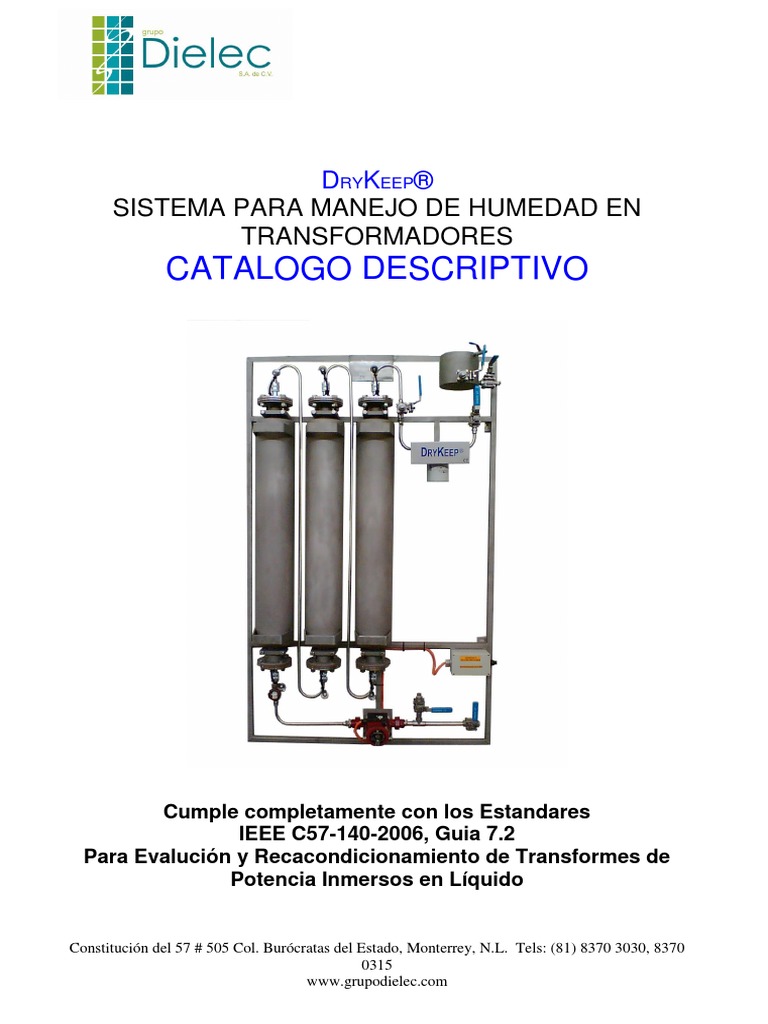 Manual DRY KEEP en Español | PDF | Tecnología e ingeniería