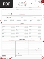 Revised Blood Potency Table for VTM | PDF | Vampires | Tabletop Games