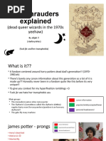 Guide To The Marauders Era | PDF | Fictional Universes | Harry Potter
